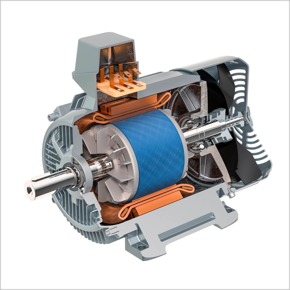 Electric Motor Components | Shaft, Housing, Cover - Boly- Boly Metal